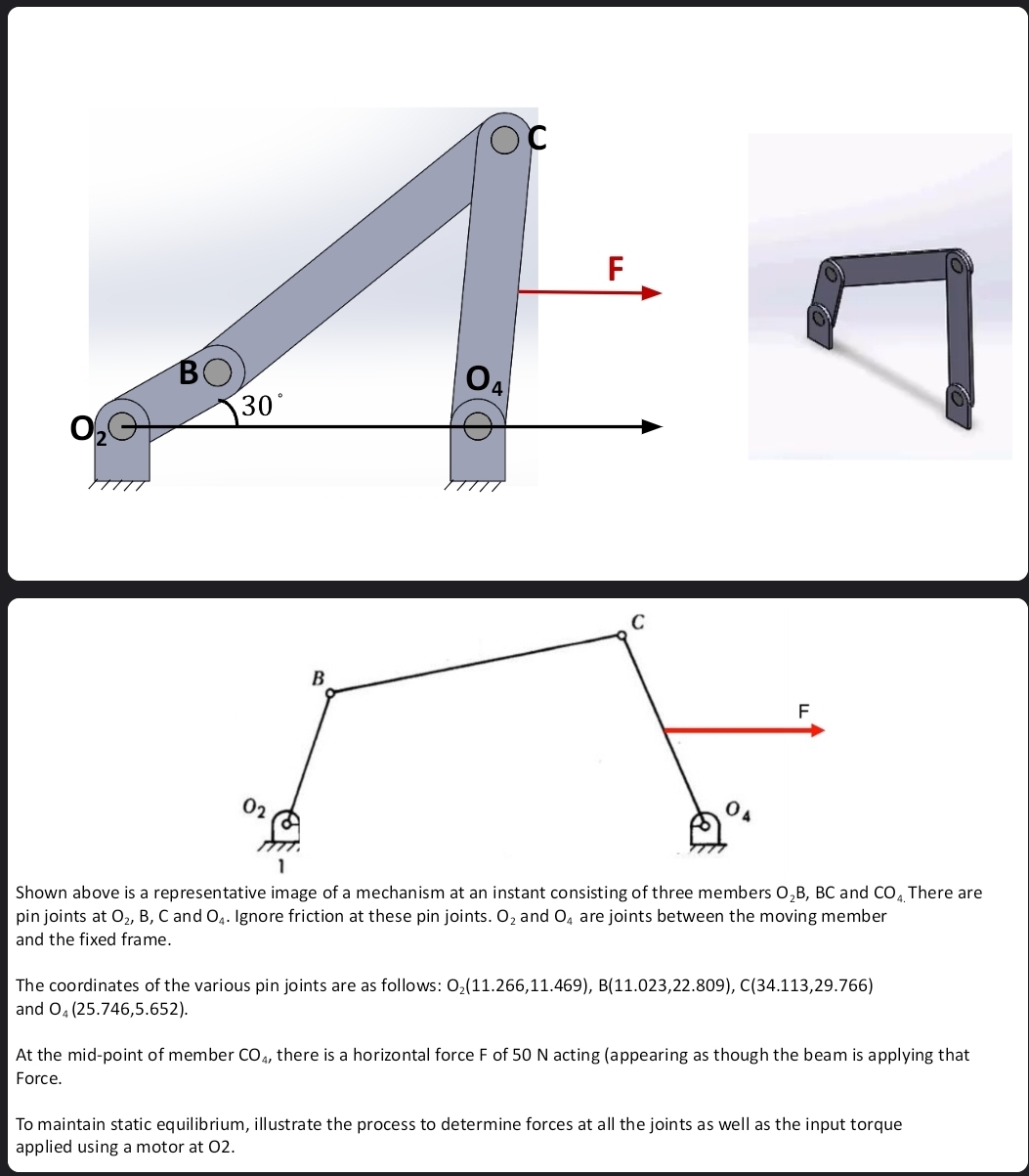 Solved Shown above is a representative image of a mechanism | Chegg.com