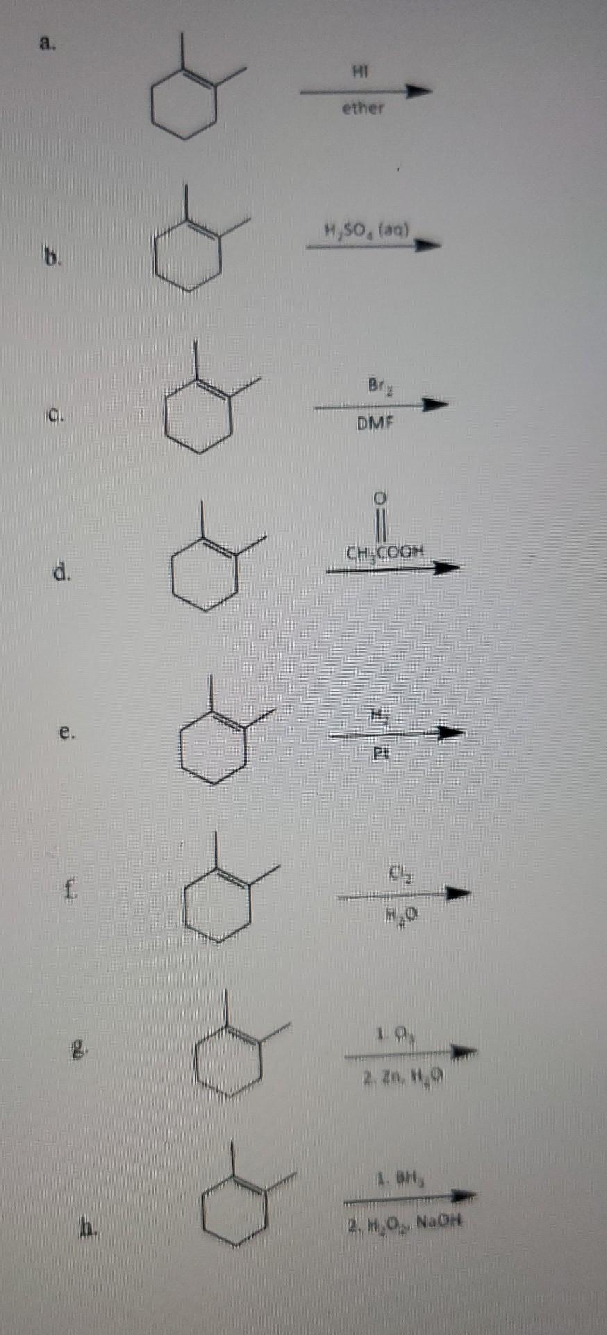 Solved What mechanism(s) is most likely to occur? Expected | Chegg.com