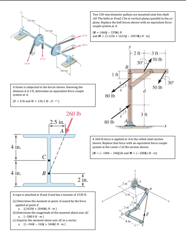 Solved Two 150-mm ﻿diameter pulleys are mounted onto line | Chegg.com