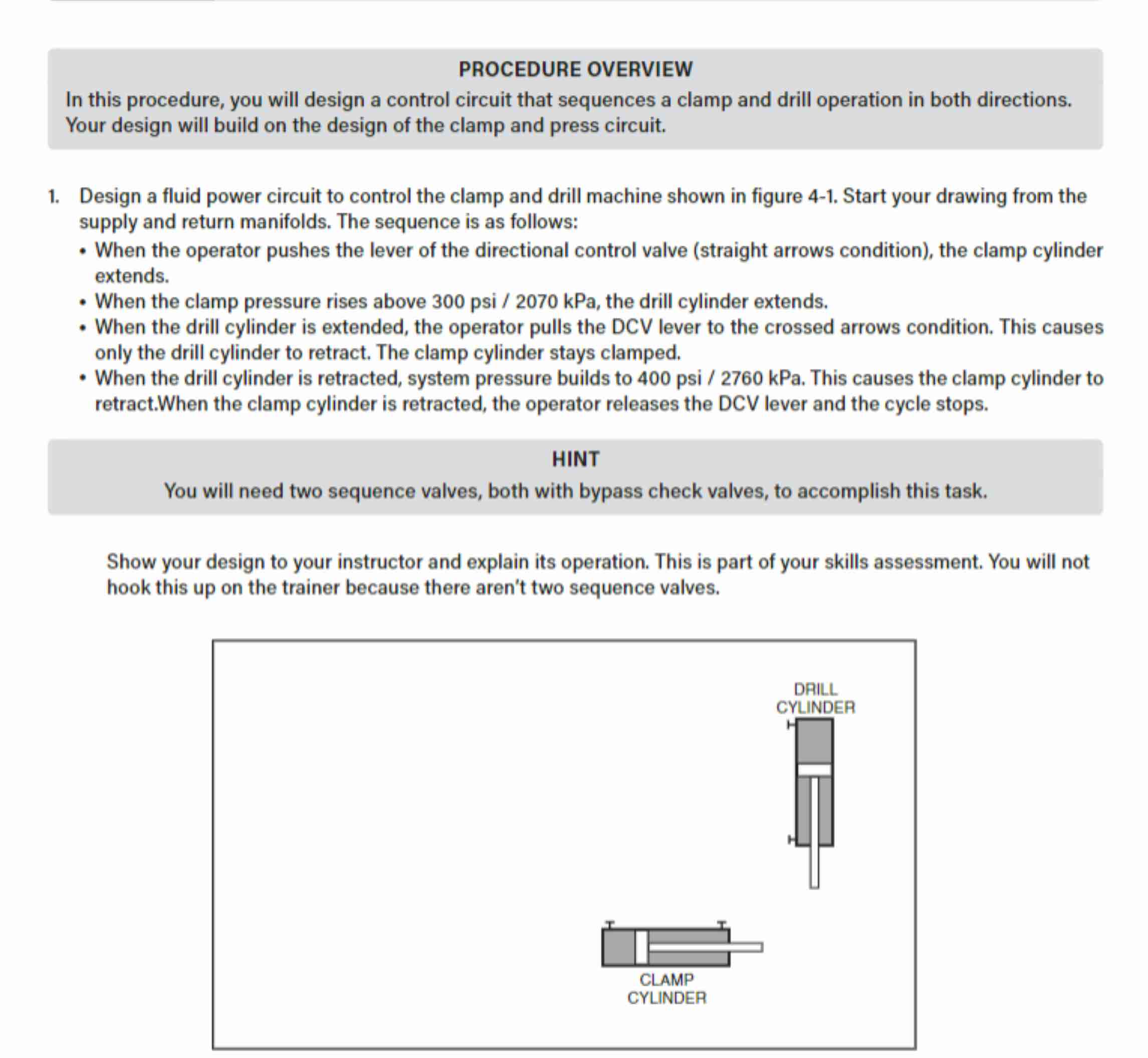 PROCEDURE OVERVIEW In this procedure, you will design | Chegg.com