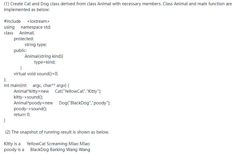 Solved Create a class called Vector3d for vector in three | Chegg.com