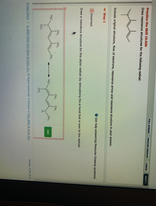 Solved Practice the Skill 10.02b Draw resonance structures | Chegg.com