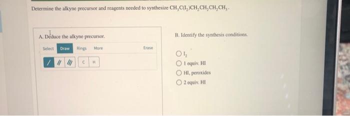 Solved Consider the synthetic sequence shown and draw the | Chegg.com