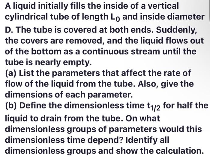 Solved Please explain how are dimensionless Pi Groups 1 and | Chegg.com
