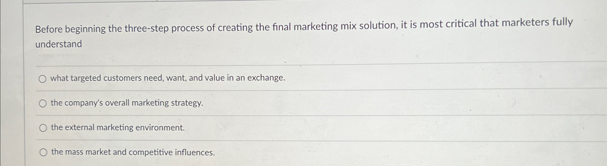Solved Before beginning the three-step process of creating | Chegg.com