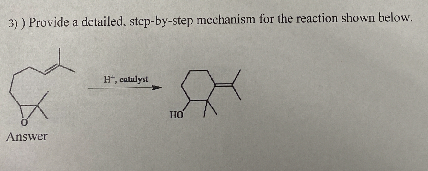 Solved by an EXPERT Provide a detailed, step-by-step mechanism for the | Chegg.com