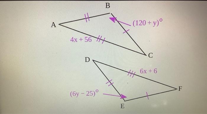 Solved Let ABC≅ DEF. Find m∠E. The value of m∠E is | Chegg.com