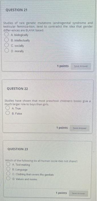 Solved QUESTION 21 Studies of rare genetic mutations | Chegg.com