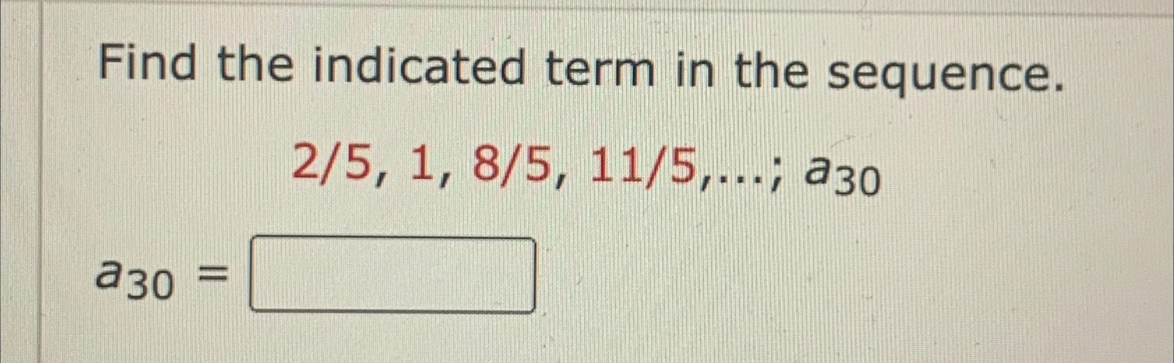 Solved Find the indicated term in the | Chegg.com