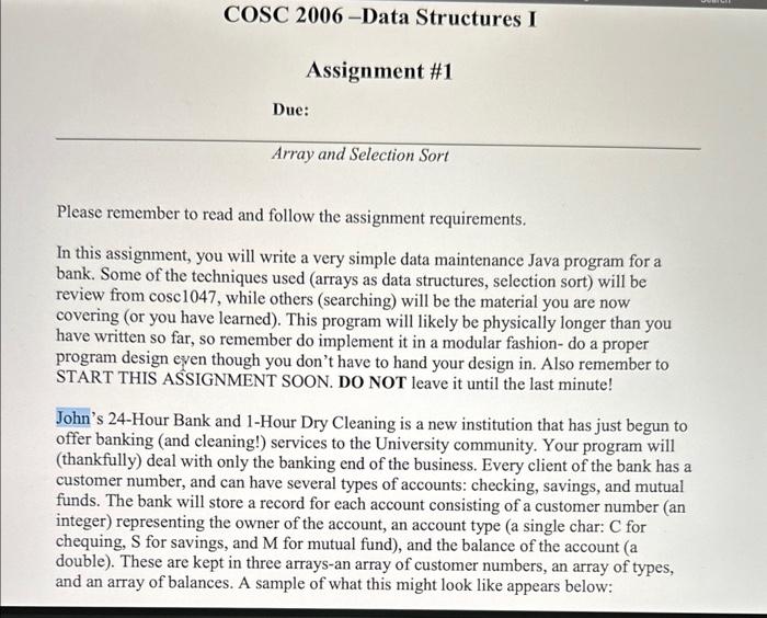 Solved Please remember to read and follow the assignment | Chegg.com