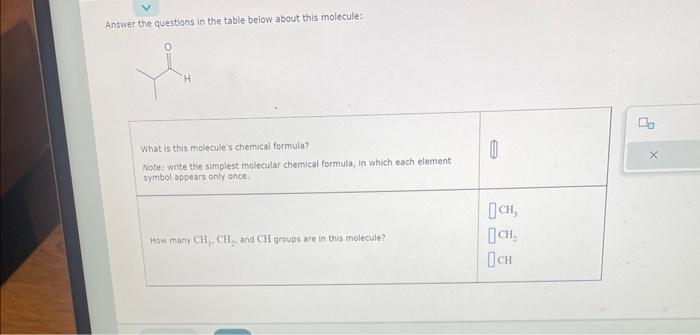 Solved Answer the questions in the table below about this | Chegg.com