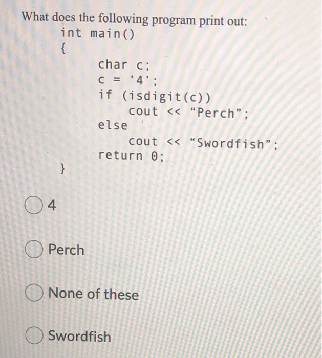 Solved For each of the following: which code fragment(s) | Chegg.com