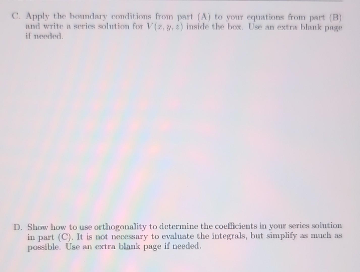 Solved A rectangular box has edges of length a,b,c, and has | Chegg.com