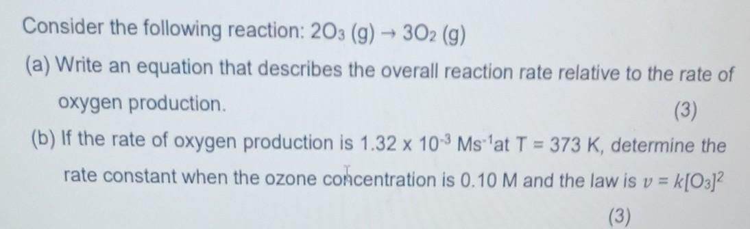Solved Write down the four (4) factors that affect the rate | Chegg.com
