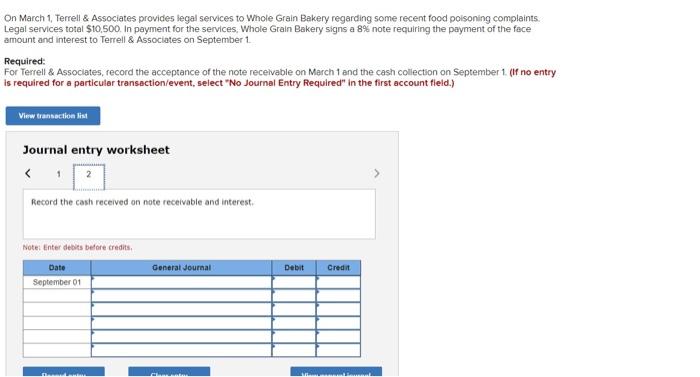 Solved Exercise 5-15 (Algo) Record notes receivable and | Chegg.com Solved Exercise 5-15 (Algo) Record notes receivable and | Chegg.com