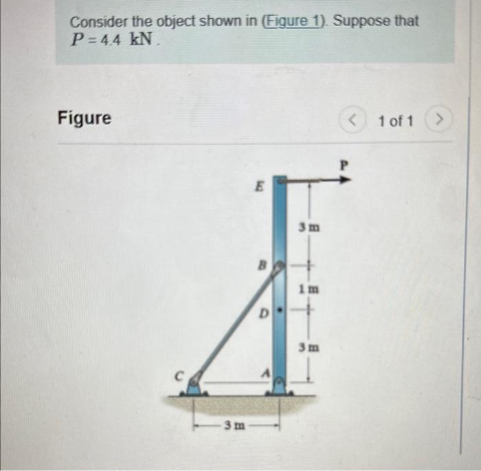Solved Consider the object shown in (Figure 1). Suppose that | Chegg.com