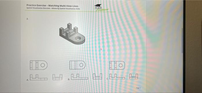 Solved Practice Exercise - Matching MultiView Lines Srbiers | Chegg.com