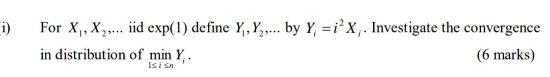 Solved 29 Define convergence in rth mean. Show that, for the | Chegg.com