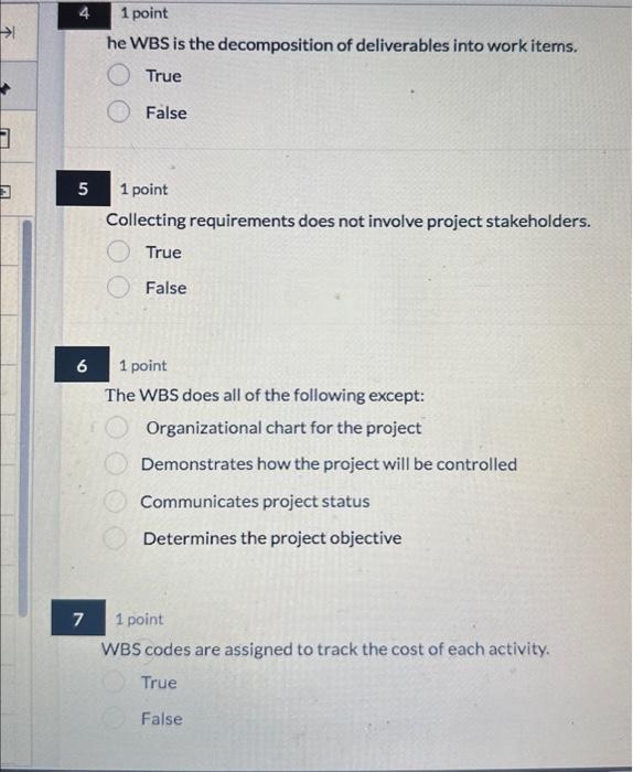 Solved Key steps in the scope management process include all | Chegg.com