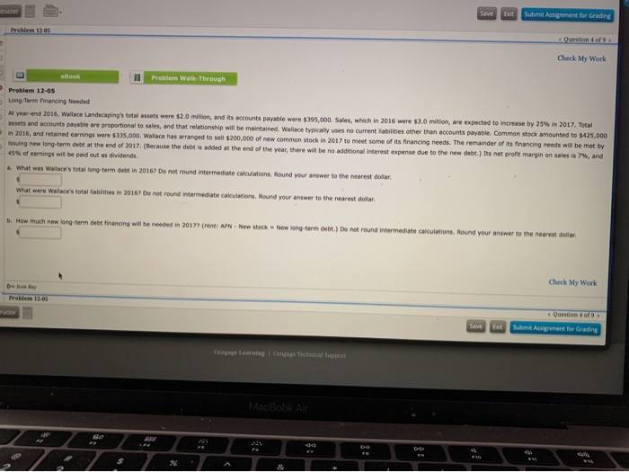 Solved Submit Assignment For Grading Question Of Check My 