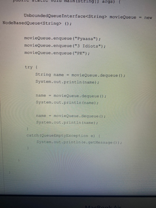 Solved Question 5 10 pt Use the following Java code to | Chegg.com