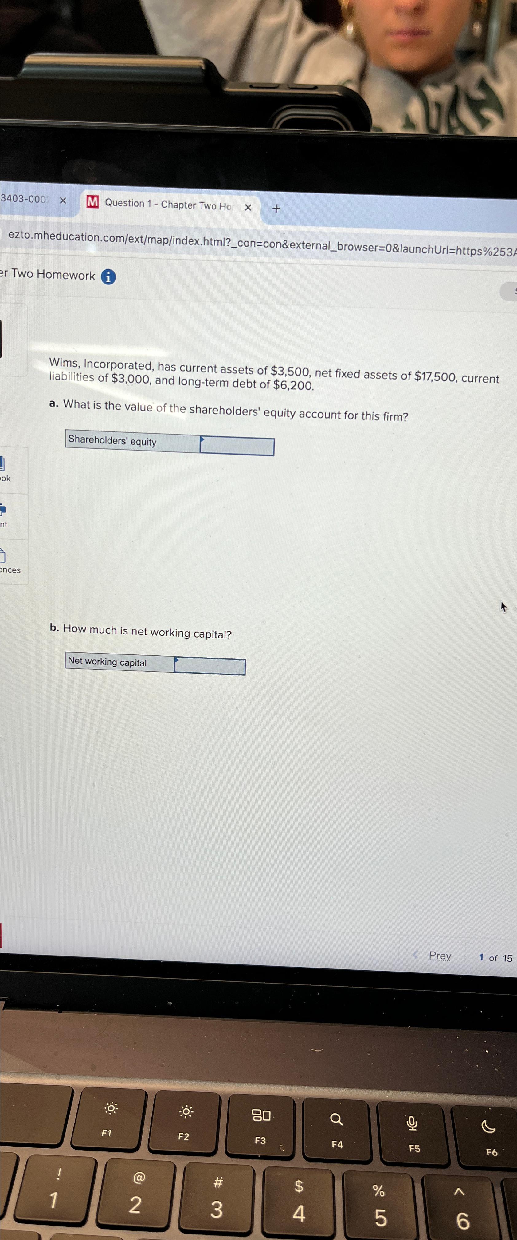 Solved Wims, Incorporated, has current assets of $3,500, | Chegg.com