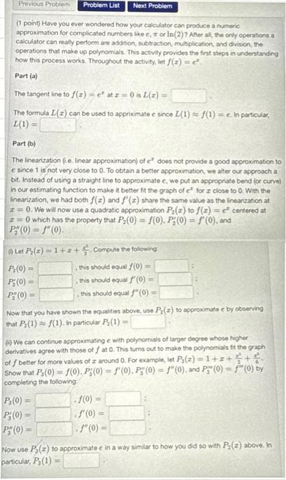 Solved 1 Point Have You Ever Wondered How Your Calculator 