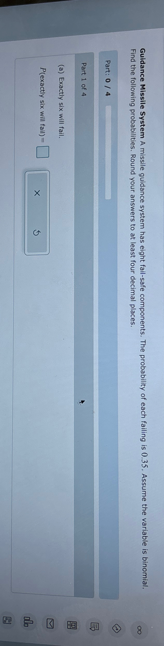 Solved Find the following probabilities. Round your answers | Chegg.com