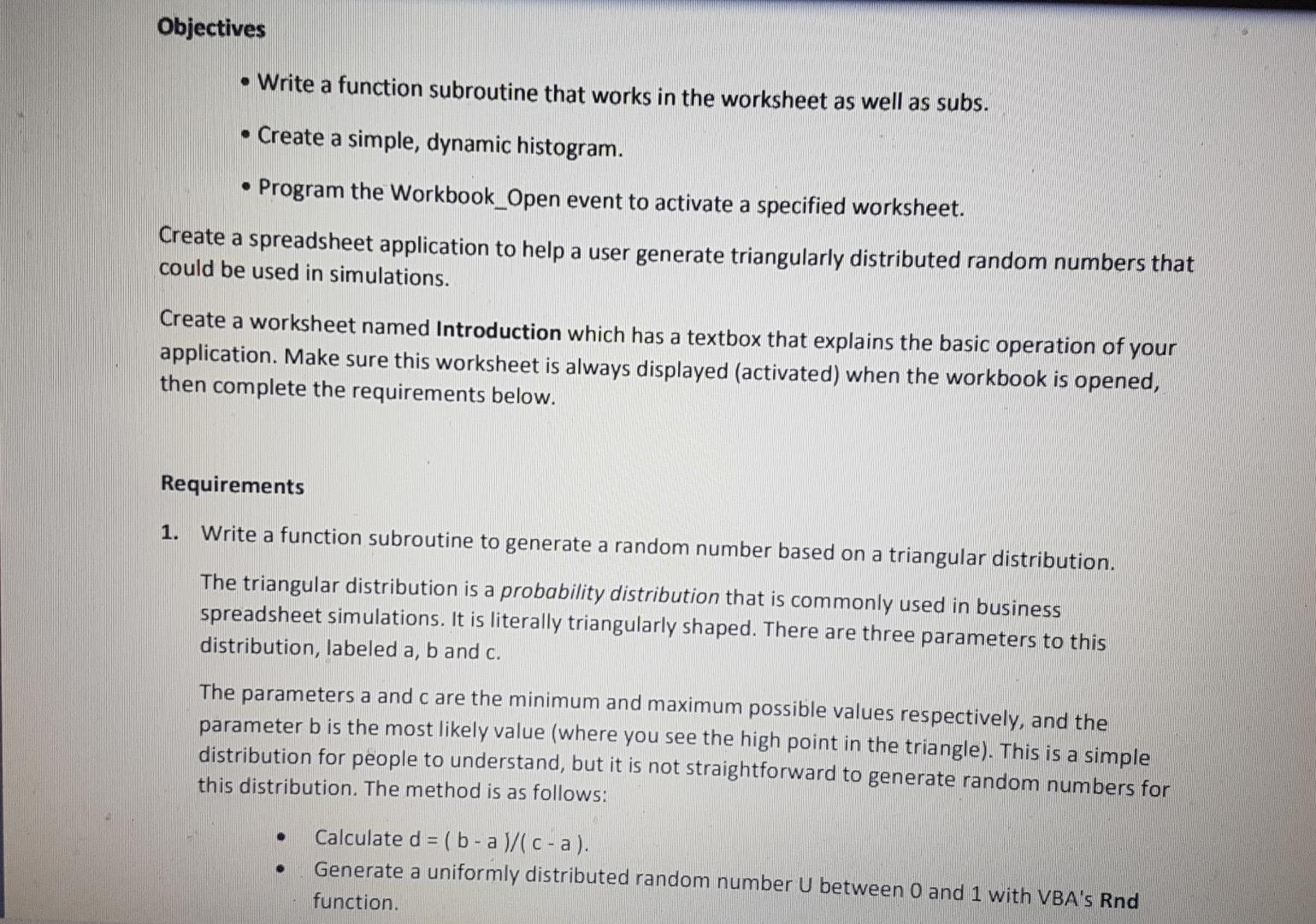 Objectives • Write a function subroutine that works | Chegg.com