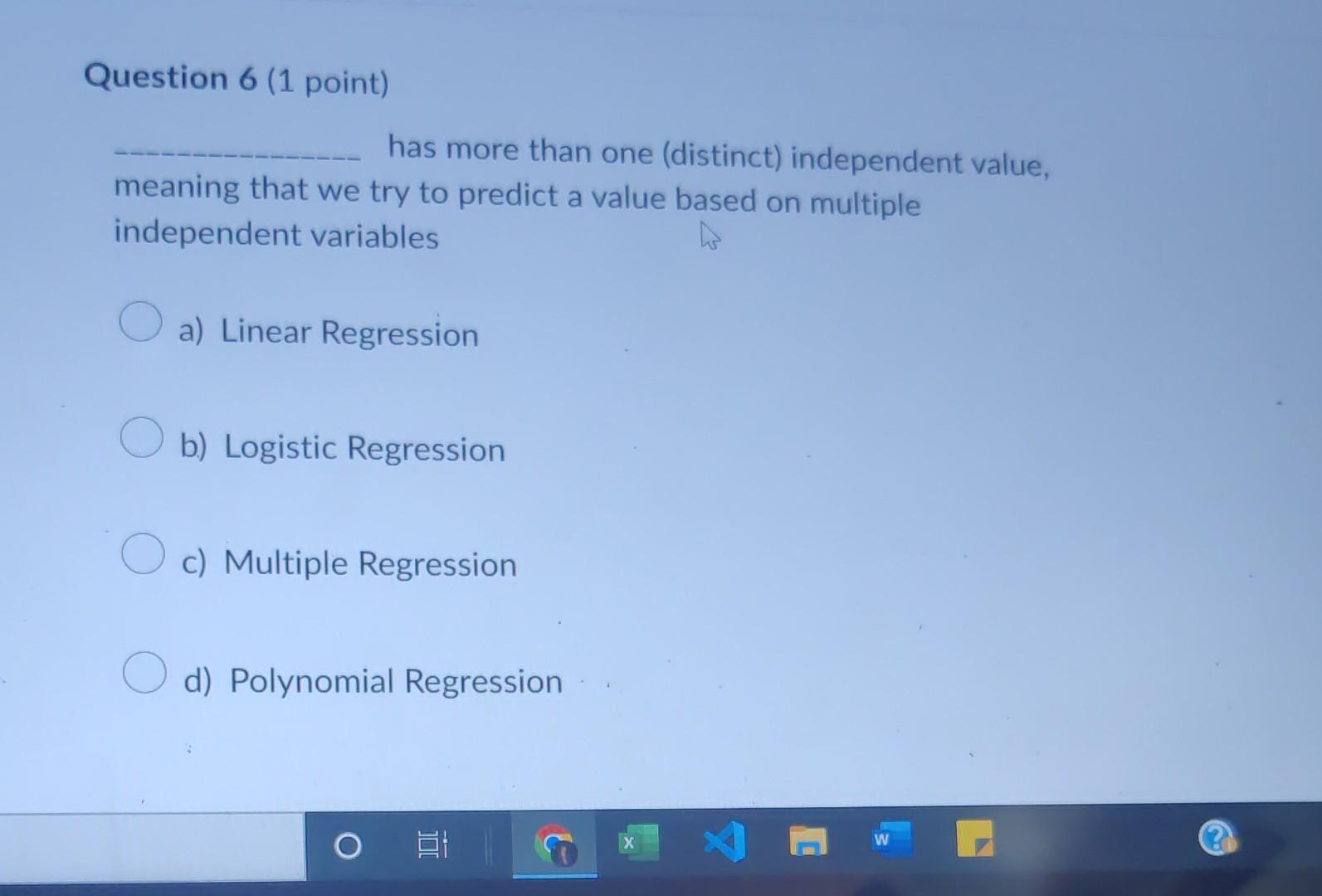 Solved has more than one (distinct) independent value, | Chegg.com