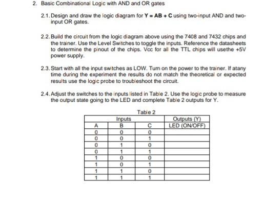 Solved Wabc Only Include The Logic Inputs And Outputs In 7038