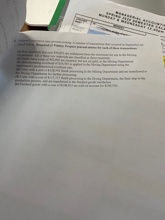 Solved Show all supporting computations! 1. Chase Inc. uses | Chegg.com