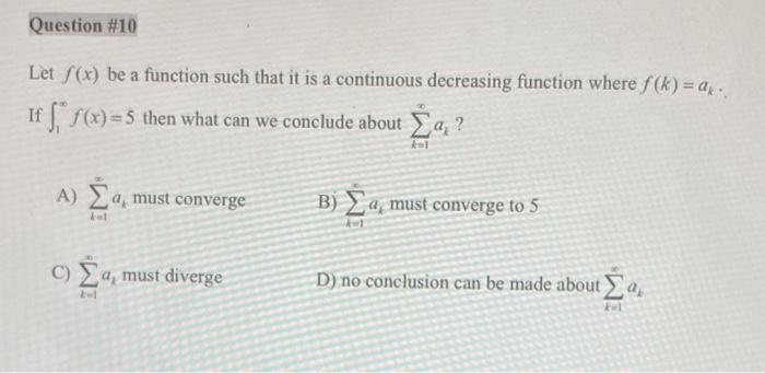 Solved Let f(x) be a function such that it is a continuous | Chegg.com
