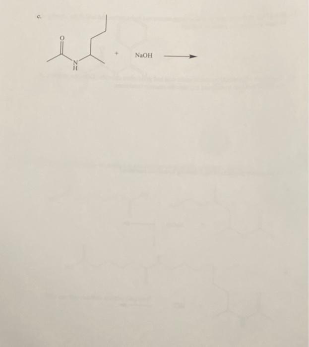 Solved 12. Hydrolysis of an amide produced acetic acid and | Chegg.com