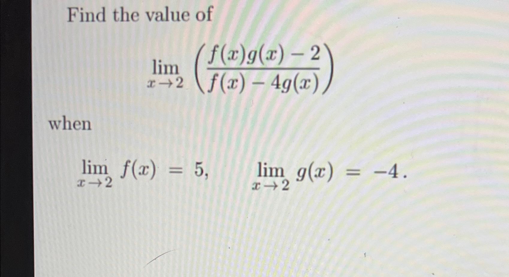Solved Find the value | Chegg.com