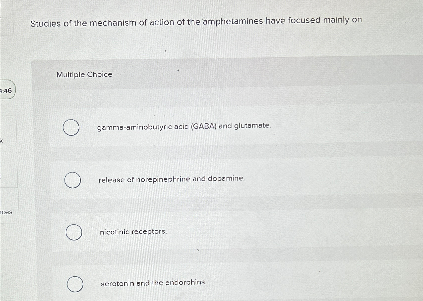 Solved Studies of the mechanism of action of the | Chegg.com