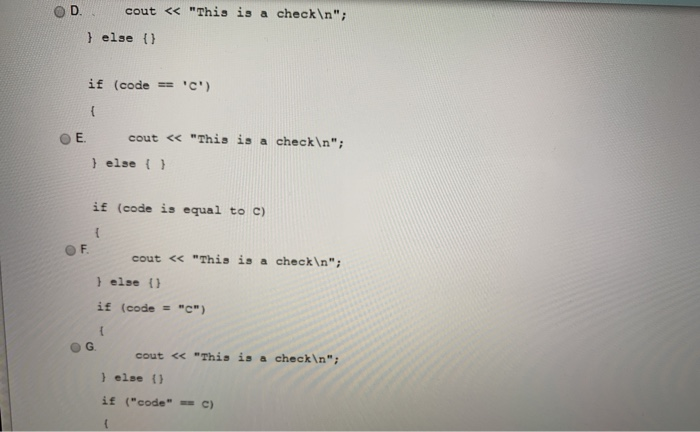 Solved QUESTION 2 Which statement allows you to properly | Chegg.com