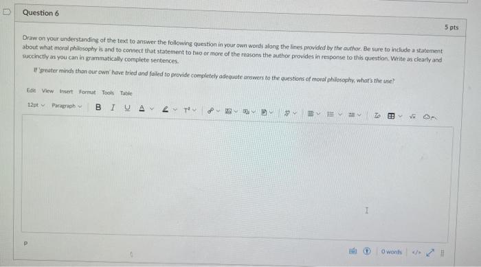 Draw on your understanding of the text to answer the | Chegg.com