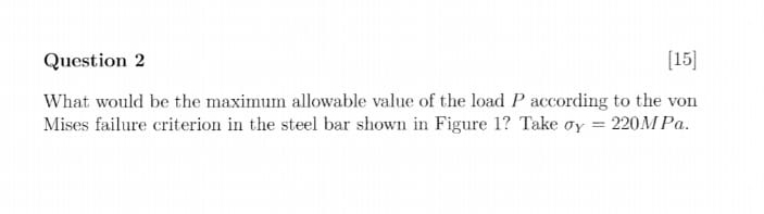 Solved Question 2What would be the maximum allowable value | Chegg.com