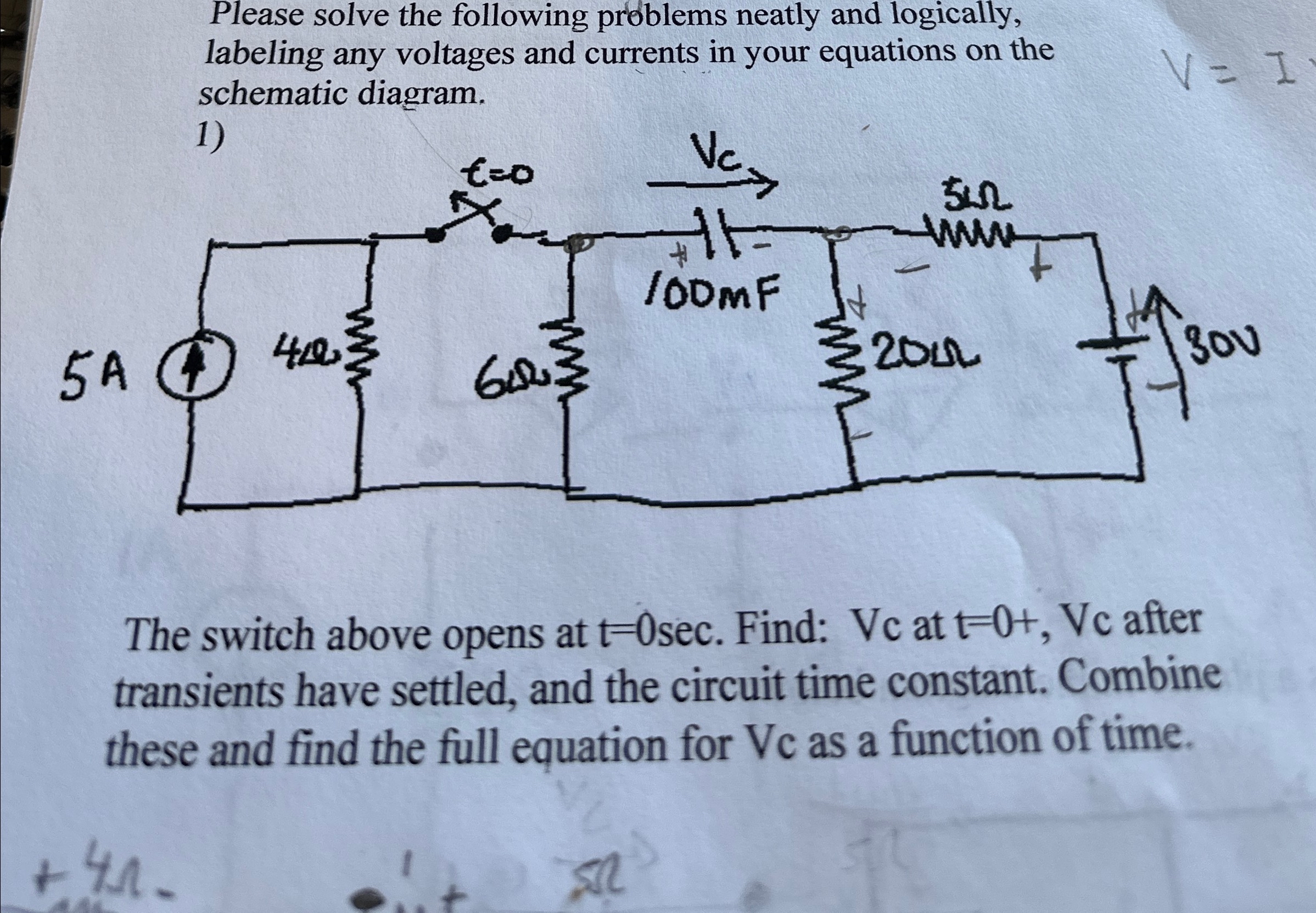 Solved Please solve the following problems neatly and | Chegg.com