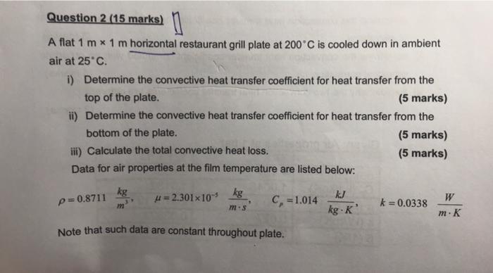 Solved How do I solve qn 2 with the provided formule? to get | Chegg.com