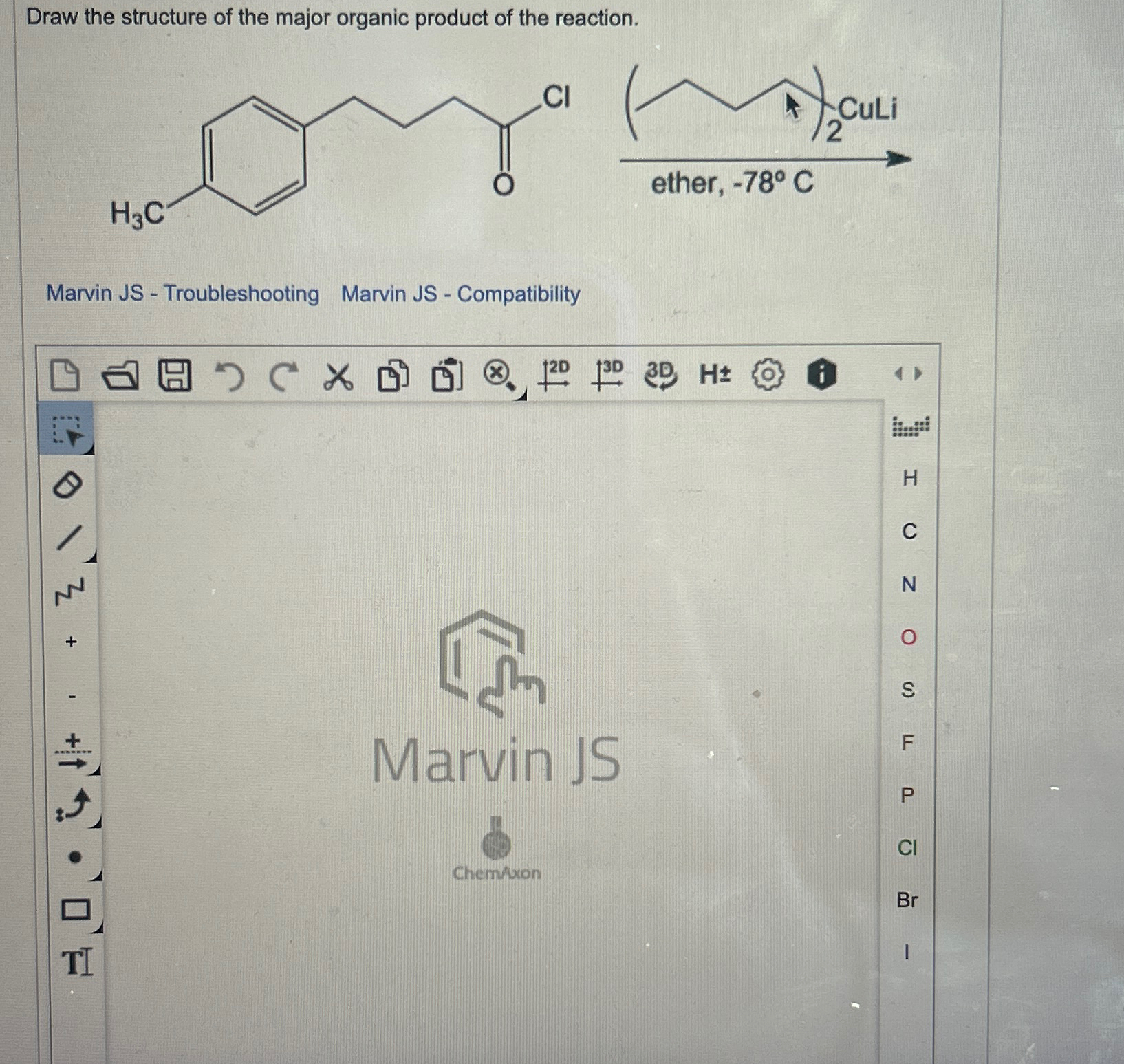 Draw the structure of the major organic product of | Chegg.com