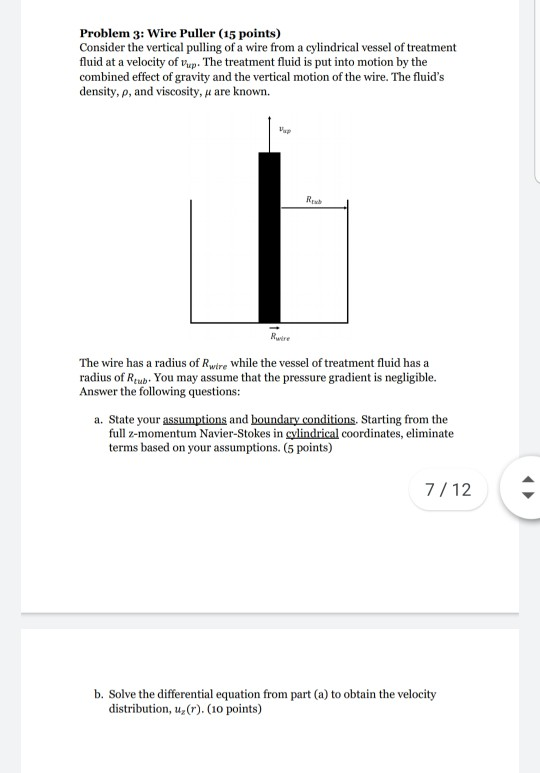 Solved Problem 3: Wire Puller (15 points) Consider the | Chegg.com