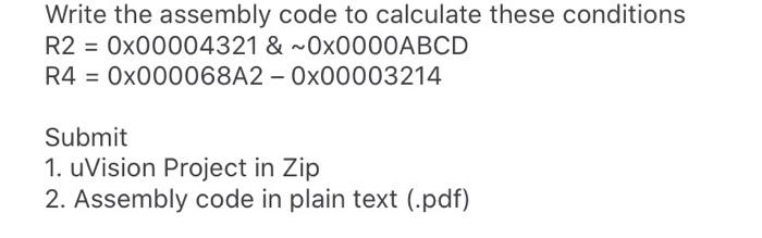 Solved Write the assembly code to calculate these conditions | Chegg.com
