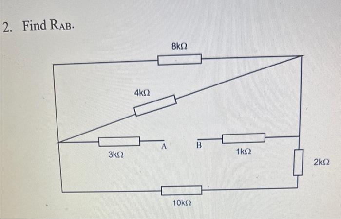 Solved 2. Find RAB. | Chegg.com