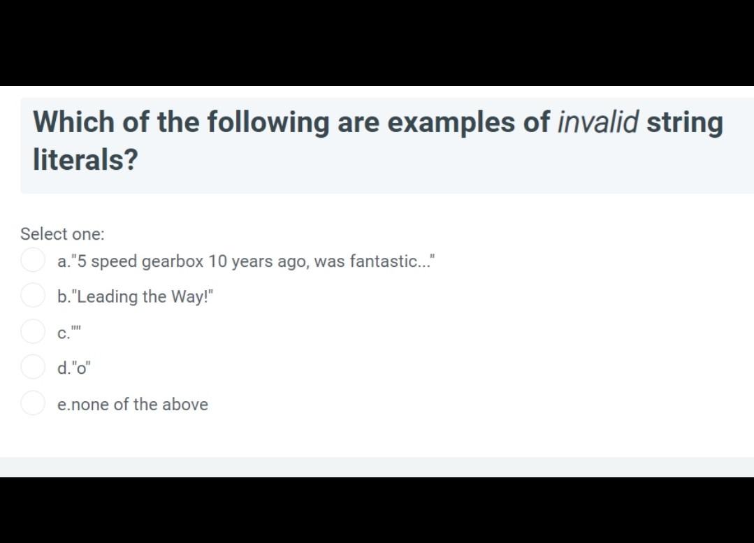 Solved Given that the following statements exist inside a | Chegg.com