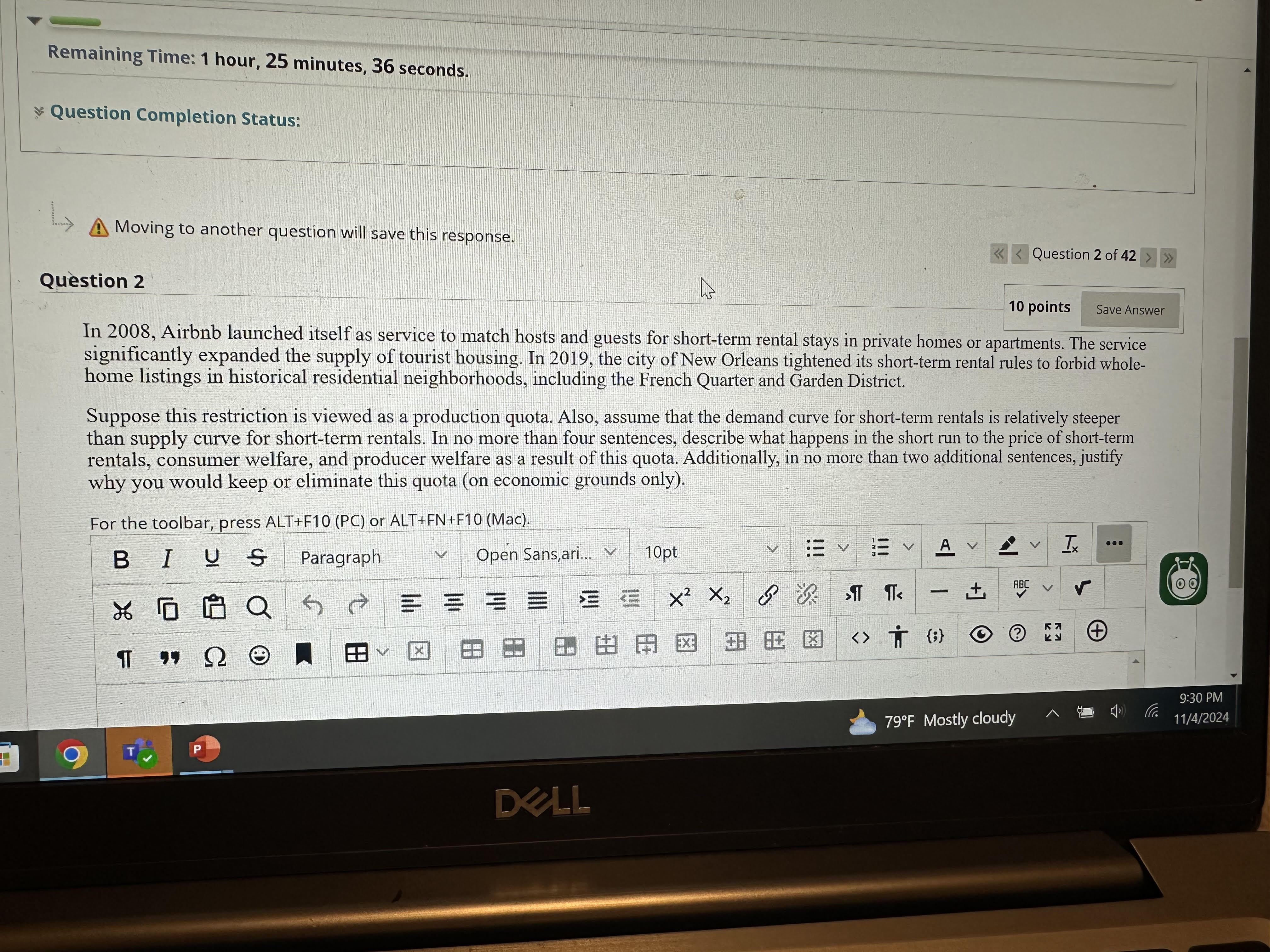 Solved In 2008, ﻿Airbnb launched itself as service to match | Chegg.com