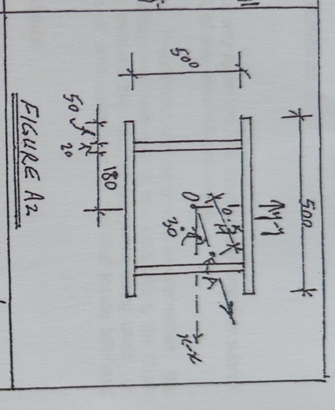 Solved Figure A2 shows a built-up steel cross-section. It is | Chegg.com