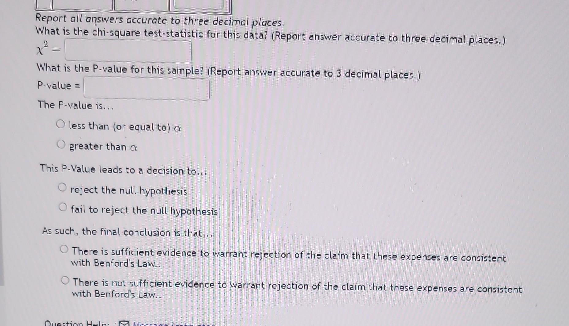 Solved Benford's law states that the probability | Chegg.com