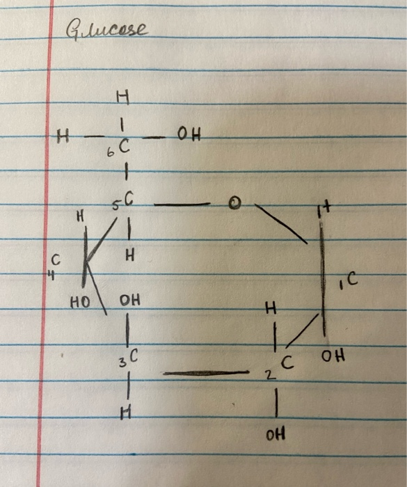 Solved 4. Answer the questions below. Glucose and fructose | Chegg.com
